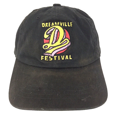 Dreamville Festival J Cole Faded Hat Spell Out Logo Baseball Hip Hop ...