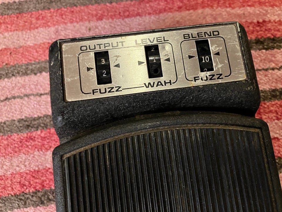 Vintage Early 70's Fender Fuzz Wah Guitar Pedal | eBay