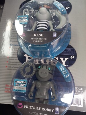 2 pcs PIGGY Friendly ROBBY 3.5” Series 3 Action Figure Toys Roblox | eBay