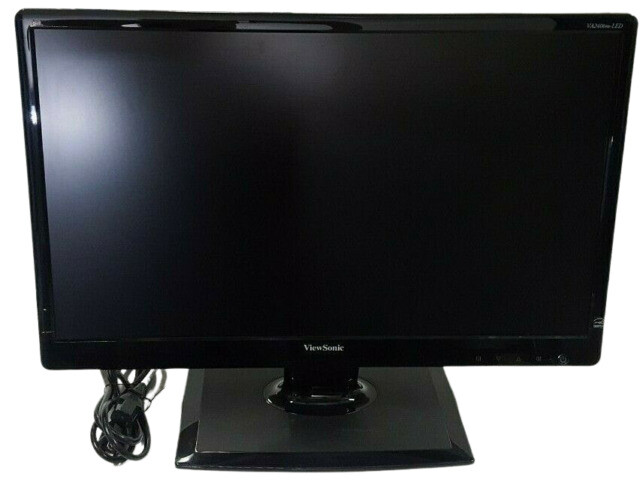 ViewSonic VA2446M-LED 24 Inch Full HD 1080p LED Monitor - Black for ...