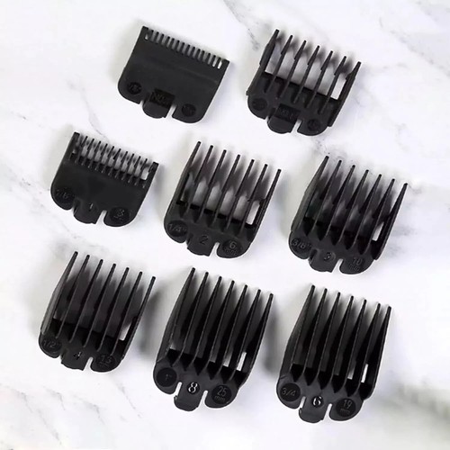 Wahl Clipper Guards Set 8 Pcs Professional Hair Clipper Combs Guides ...