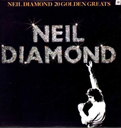 Neil Diamond 20 Golden Greats LP vinyl Canada MCA 1978 with label inner ...