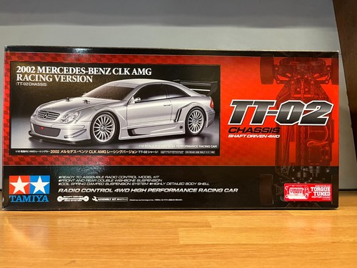 Tamiya TT02 Mercedes Benz CLK AMG Racing RC car kit | eBay UK