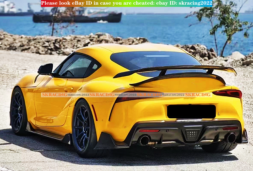 For Toyota Supra GR A90 A91 MK5 2020-2022 Carbon Fiber GT Trunk Spoiler ...
