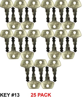 Fits (14607) JCB/CAT/Bomag Key *25 Pack* | eBay