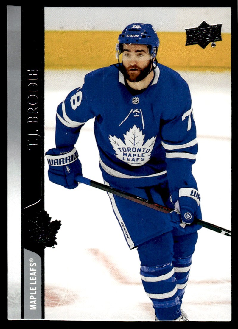 2020-21 Upper Deck T.J. Brodie Toronto Maple Leafs #629 15525 | eBay
