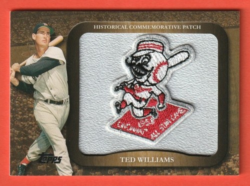 TED WILLIAMS - 2009 Topps Commemorative Patch #LPR-13 *1953 All-Star ...
