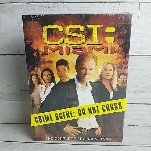CSI: Miami - The Complete Second Season (DVD, 2005, 7-Disc Set) Sealed ...