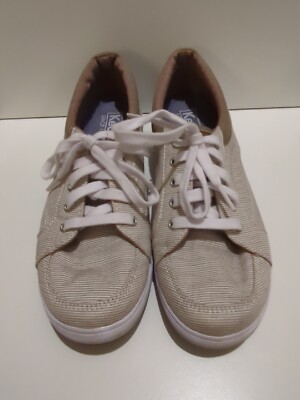 Keds Orthlolite Women's Size 7 Used Brown And White Stripe | eBay