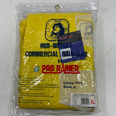 Rainsuit The Mariner Mid-Weight Commercial Raingear Pro Rainer XL ...