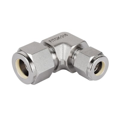 FITOK 3/4 x 3/8 in Tube OD 316 Stainless Steel Tube Fitting Reducing ...
