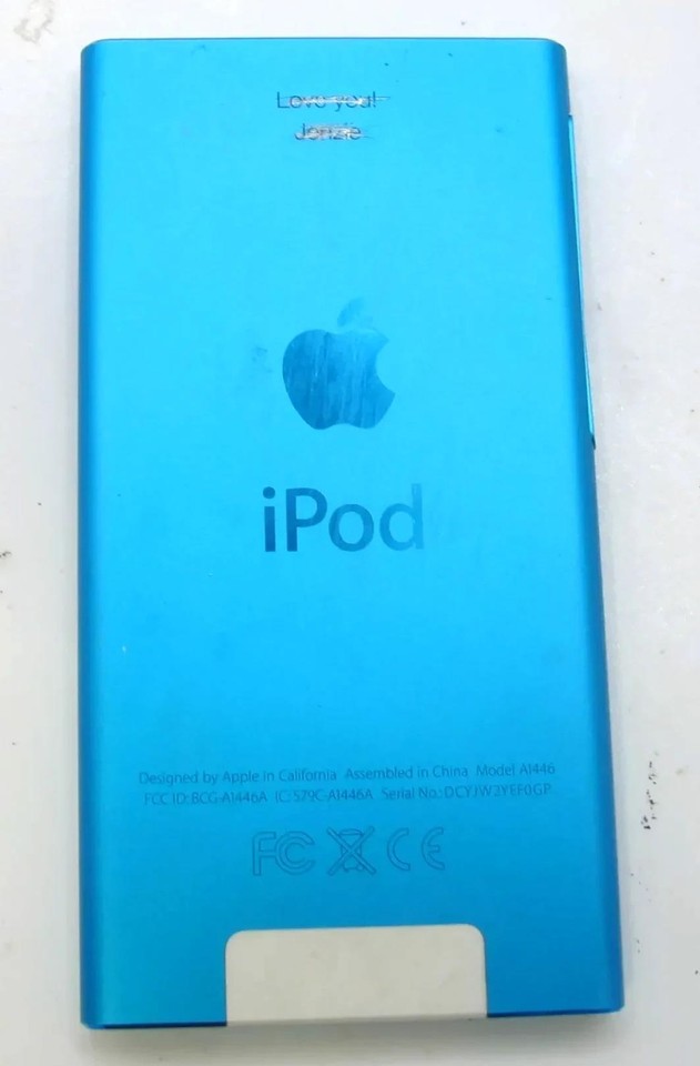 Apple iPod Nano 7th Generation A1446 16GB MD477LL | eBay