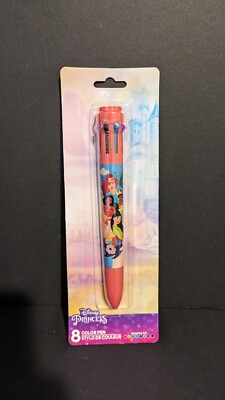 Disney Princess - 8 Colored Click Pen - Pink | eBay