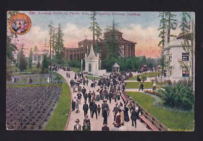 1909 AYPE exposition Pacific Ave & Forestry Bldg.Seattle Washington ...