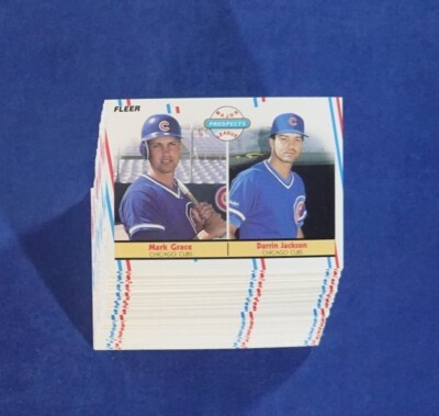 1988 FLEER #641 MARK GRACE RC LOT OF 70 MINT B344109 | eBay