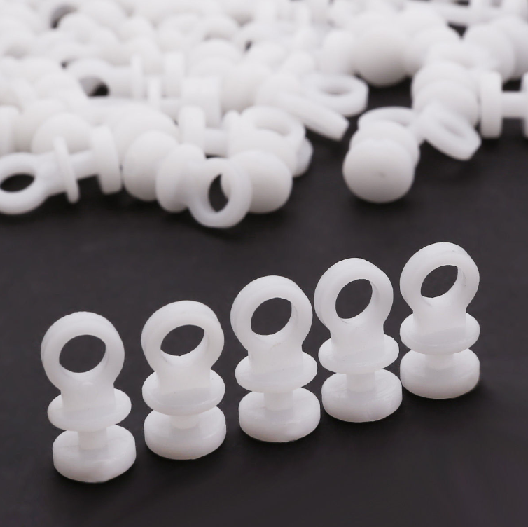 Plastic Window Glider Curtain Track Carrier Slide Wheel Roller Rail ...