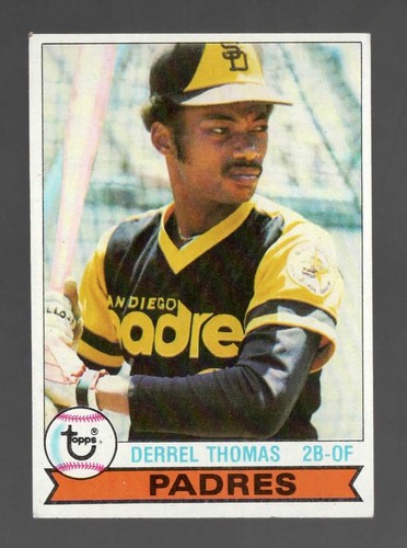 1979 Topps Derrel Thomas San Diego Padres #679 Excellent | eBay