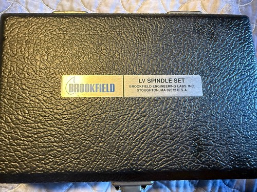 BROOKFIELD Engineering Viscometer LV Spindle Set LV-4 (3), LV-2 ...