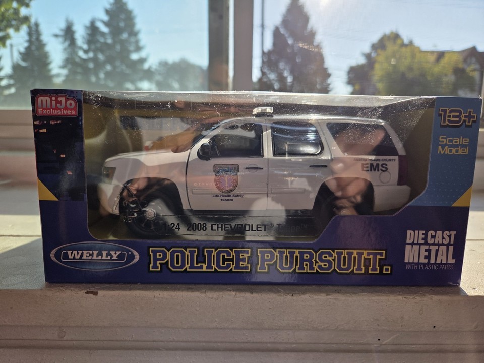 CUSTOM POLICE 2008 WELLY CHEVY TAHOE AUSTIN TRAVIS COUNTY TEXAS EMS ...