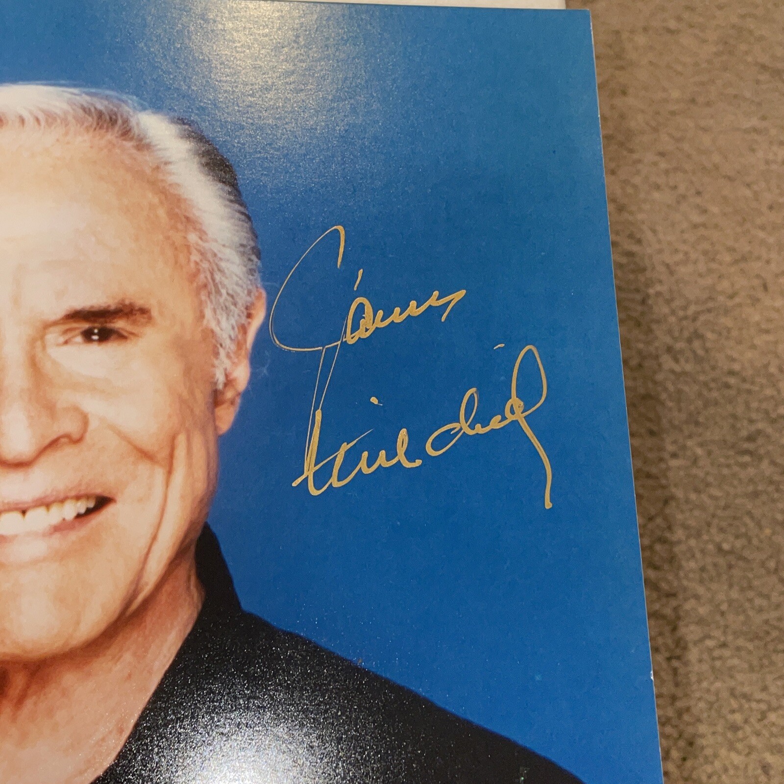 James Mitchell Autograph Actor Palmer Cortlandt All My Children Signed ...