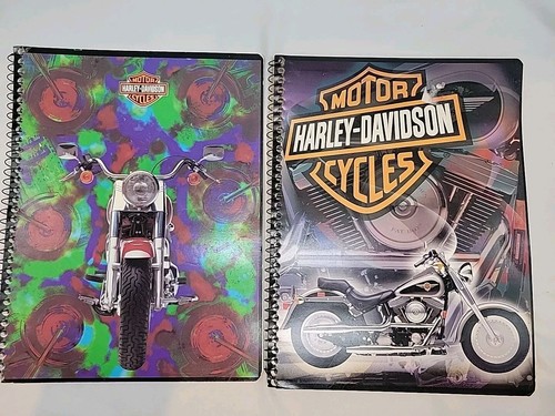 Harley Davidson Mead 1997 Spiral Notebook 60 Sheets College Ruled ...