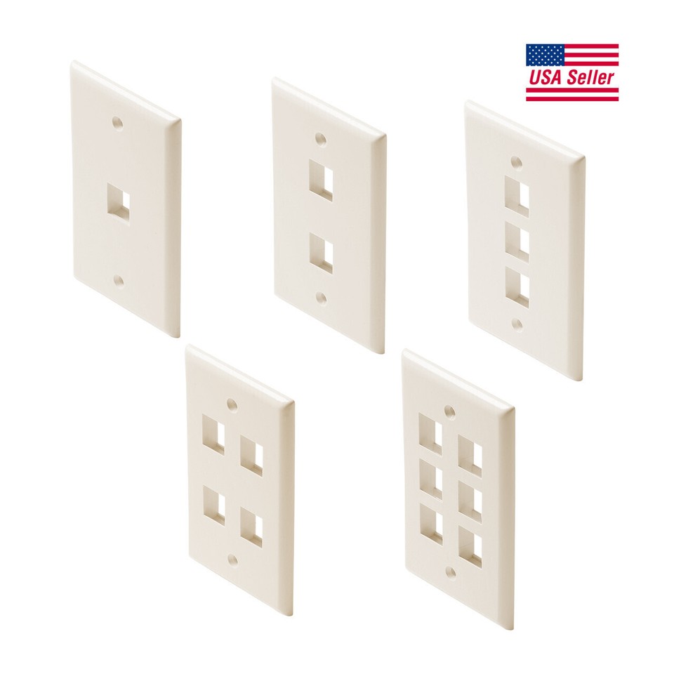 Steren 6-Cav Light Almond Keystone Plate | eBay