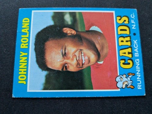 1971 Topps Football Card # 123 Johnny Roland - St. Louis Cardinals (VG ...