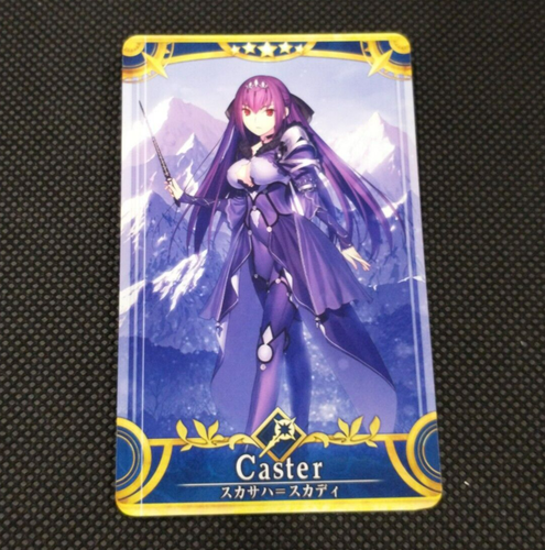 Official FGO Fate Grand Order Arcade Card Scathach Scáthach Caster ...