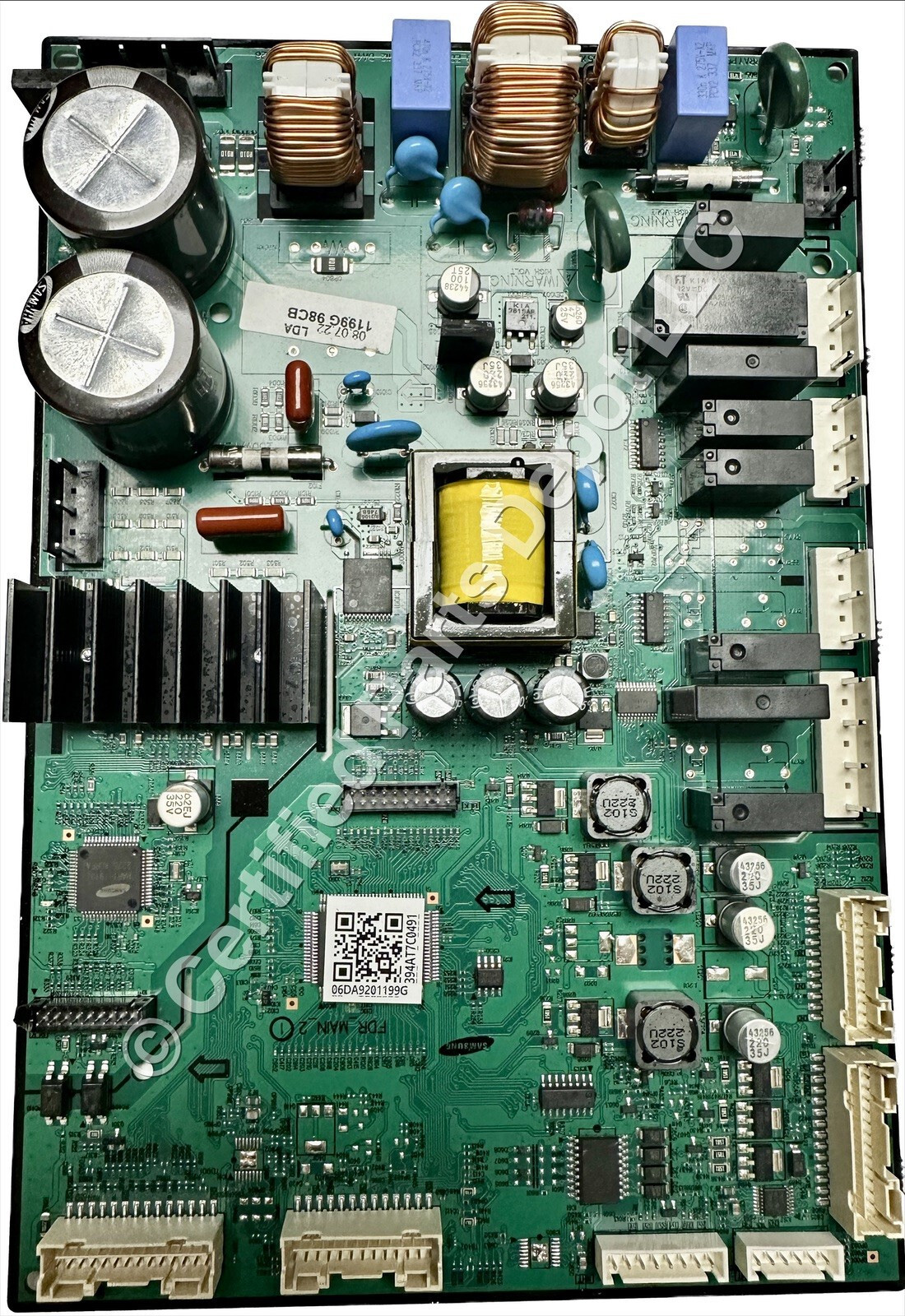 Samsung Rf27t5501sr AA Refrigerator Electronic Control Board Da92 ...