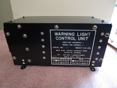 6608416-6 WARNING LIGHT CONTROL UNIT MODEL # D3566A-6 | eBay