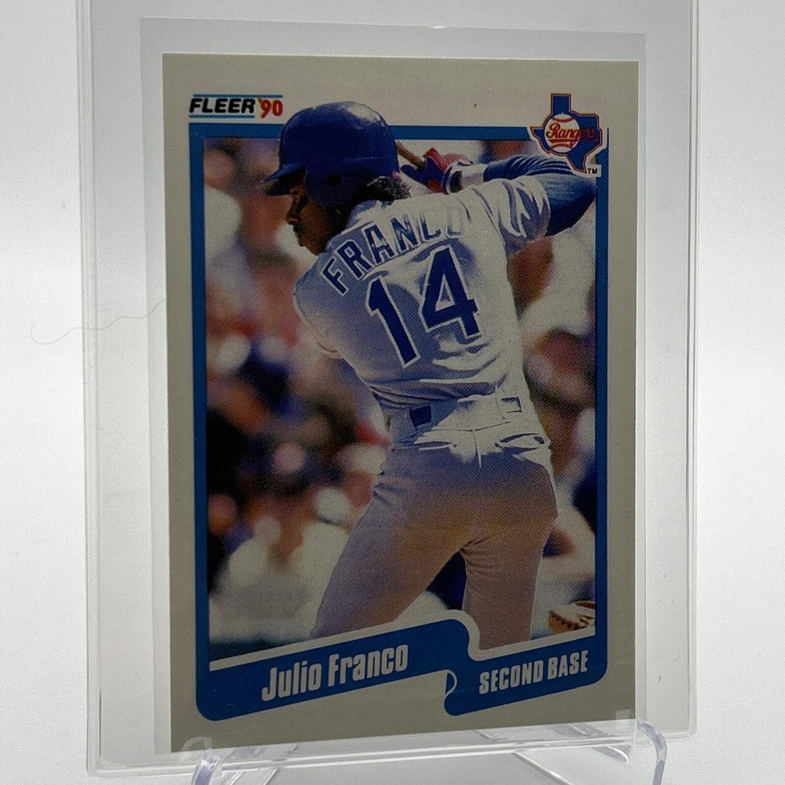 1990 Fleer - #296 Julio Franco, Julio Franco for sale online | eBay