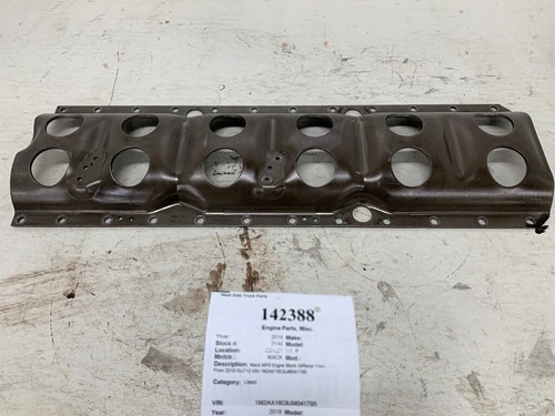 Mack MP8 Engine Block Stiffener Plate 21644620 From 2018 GU713 | eBay