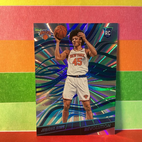 2021-22 Panini Revolution Jericho Sims #102 Sunburst /60 Rookie Knicks ...