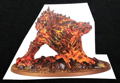 The Molten Infernoth Fyreslayers Magmic Invocation Warhammer Sigmar ...