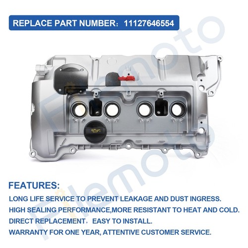 ALUMINUM Engine Valve Cover for 07-16 Mini Cooper N16 R55 R56 R57 R60 ...