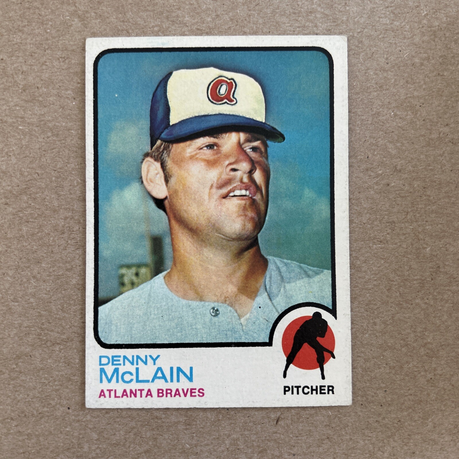 1973 Topps Baseball Denny McLain Atlanta Braves Card #630 | eBay