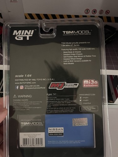Mini GT 1:64 Nissan Skyline GT-R (R34) Top Secret Bayside Blue #531 | eBay
