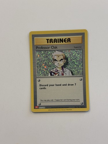 Trainer Professor Oak 025/034 CLC Classic Collection Holo Pokémon ...