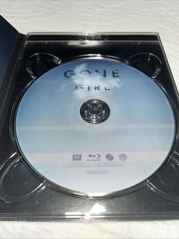 Gone Girl (Blu-ray, 2014) Special Edition With Amazing Amy Book ...