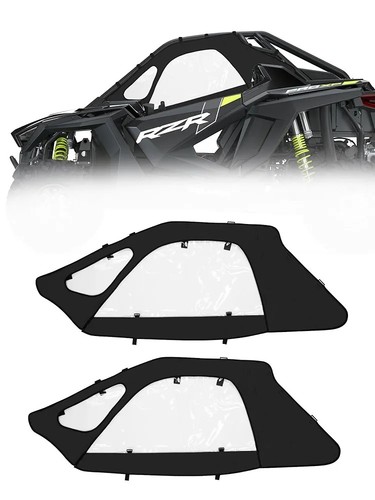 RZR PRO XP Soft Cab Enclosures Upper Door Kit Water Resistant 2020 ...