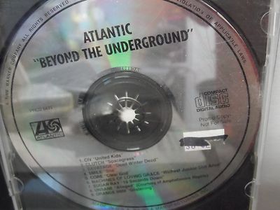 Atlantic - Beyond the Underground PROMO CD Rare ROCK LOT138 | eBay