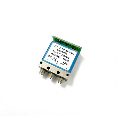 TELEDYNE CCR-33S6C-N 28V DC-18GHz SMA RF Coaxial Switch | eBay