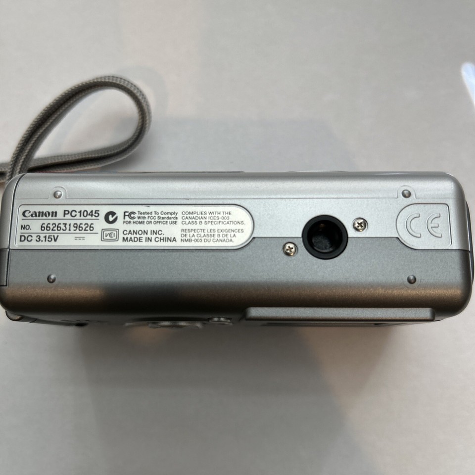 Canon PowerShot A300 3.2MP Digital Camera with 5.1x Digital Zoom Silver ...