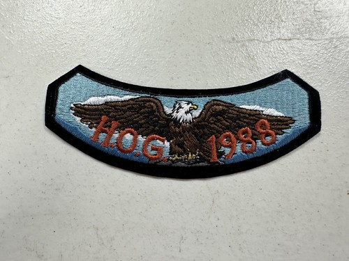 1988 HOG Membership Rocker Patch HARLEY DAVIDSON OWNERS GROUP | eBay
