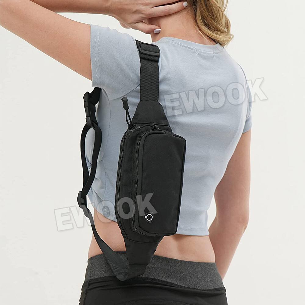 Bum Waist Bag Handy Belt Climbing Hiking Fanny Pack Zip Sport Pouch ...