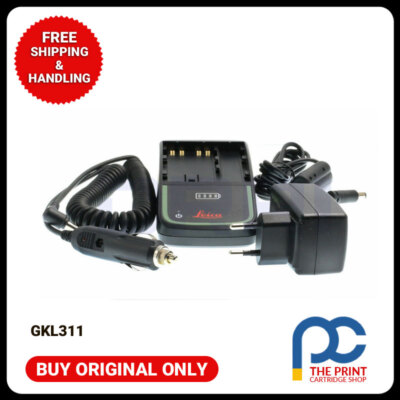 New & Battery Charger of GKL311 for Leica GEB211 GEB212 GEB221 GEB222 ...