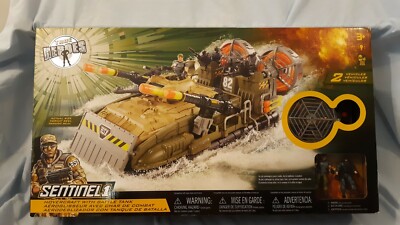 NIB True Heroes Sentinel 1 Hovercraft with Battle Tank Playset | eBay