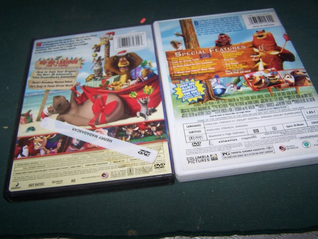 Open Season & Merry Madagascar DVD /Movies | eBay
