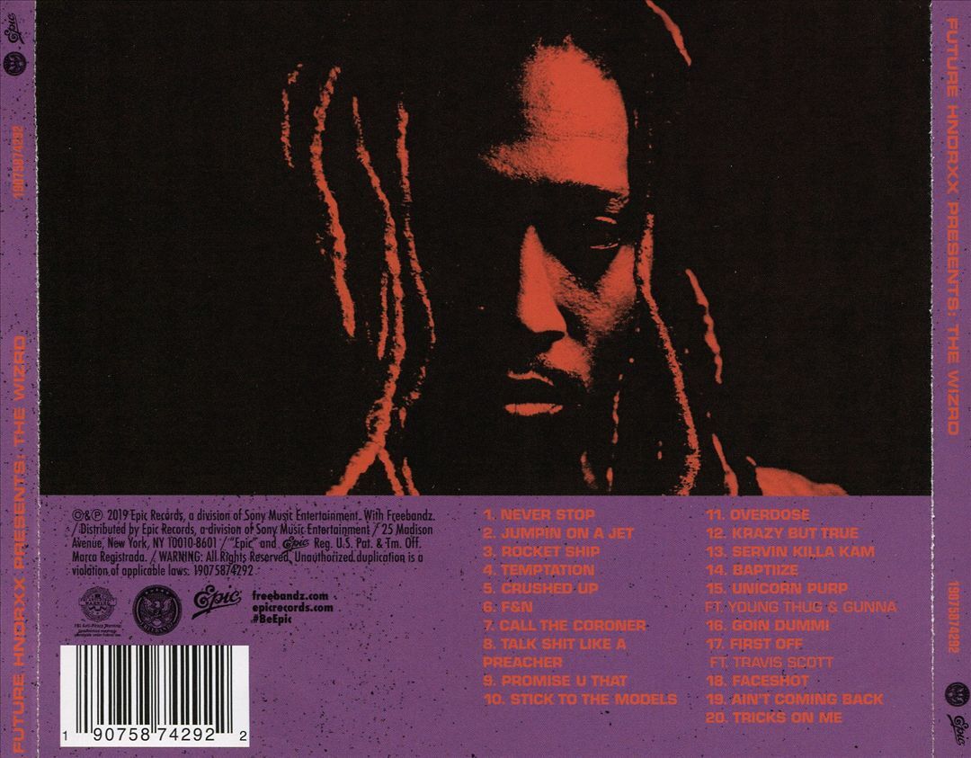Future Hndrxx Presents: the Wizrd by Future (CD, 2019) for sale online ...
