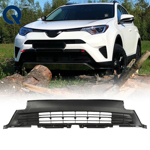 Front Bumper Lower Grille Grill Black Mesh For Toyota RAV4 2016-2018 ...